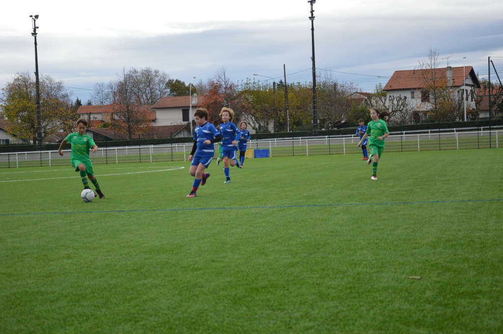 U11 A : Match amical contre la JAB - Arbona FC